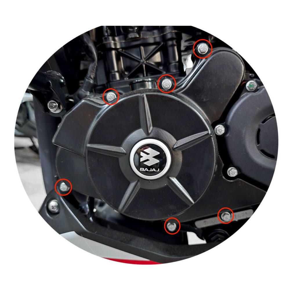 Tornillo Tapa De Carter Lateral Pulsar Ns 200 / As 200 / Rs 200 / Bajaj ...